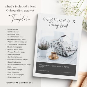 Client Welcome Book | Service Provider | Client Proposal | Services and ...