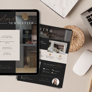 Real Estate April Newsletter | Real Estate Marketing | Realtor Email ...