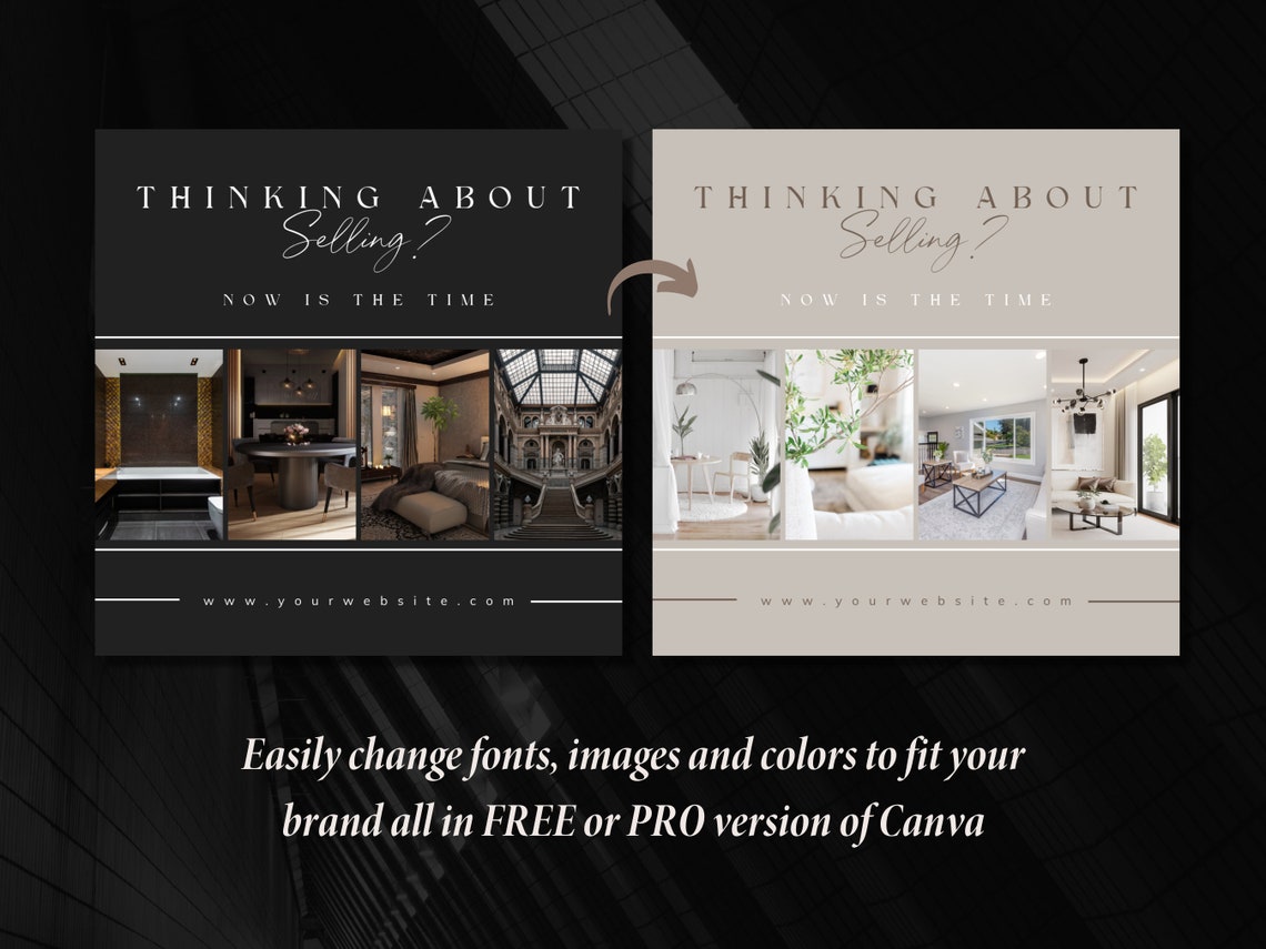 250 Real Estate Instagram Post Story Highlights Templates - Etsy