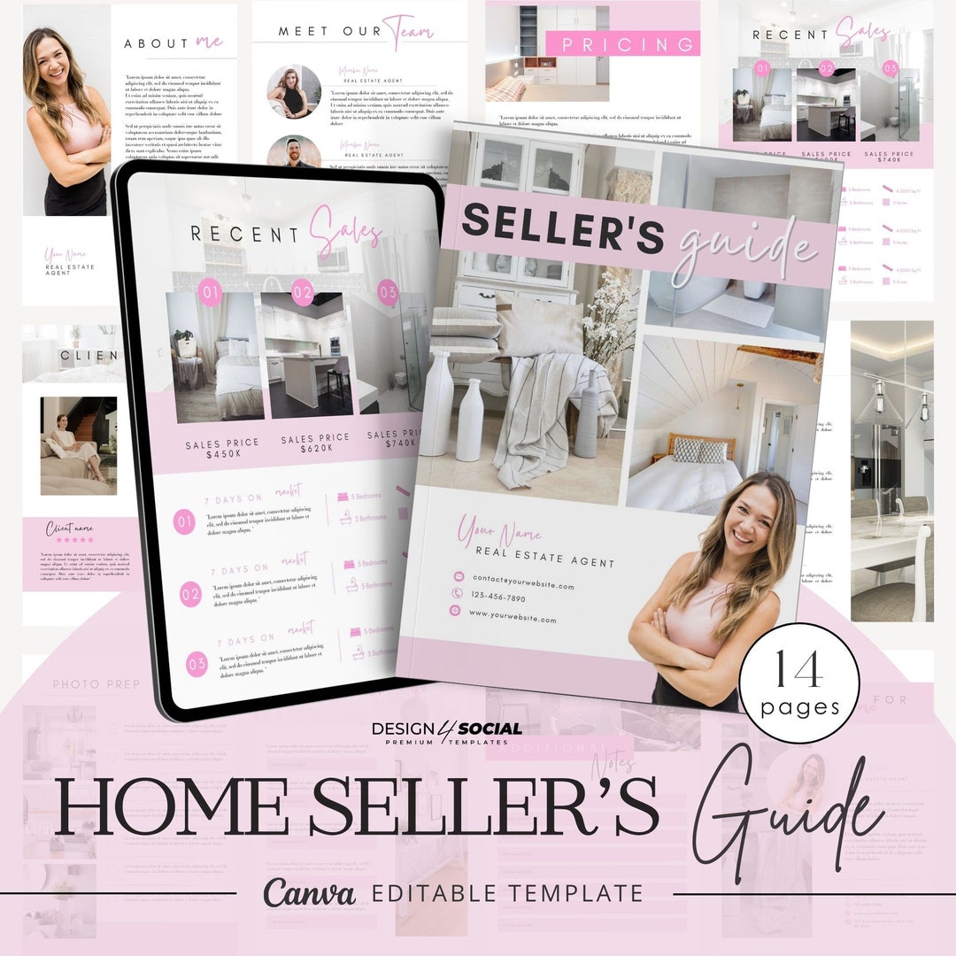 Home Seller Guide Template: Sell Your Home Like a Pro - 14 Pages ...