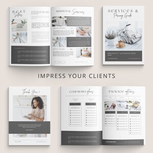 Client Welcome Book | Service Provider | Client Proposal | Services and ...