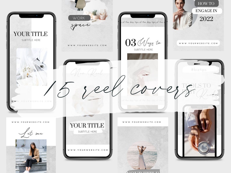 UGC Reel Templates Content Creator Reel Covers Reel Cover - Etsy