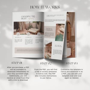 Editable Home Buyer Guide Template | Canva Real Estate Marketing Kit ...