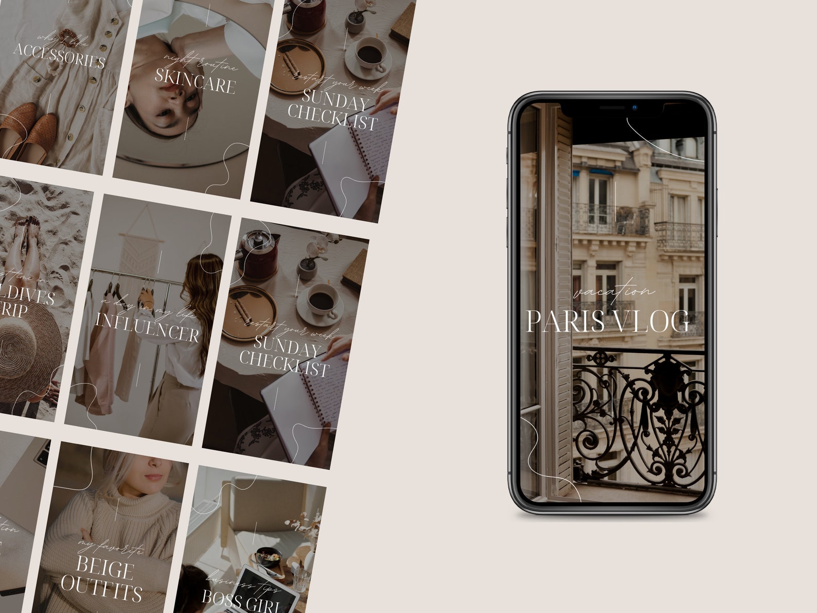 UGC Instagram Reel Templates | Content Creator Reel Covers | Reel Cover ...
