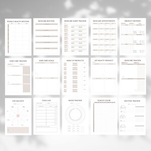 Self-care Planner Printable | Digital Planner | Mindfulness Journal ...