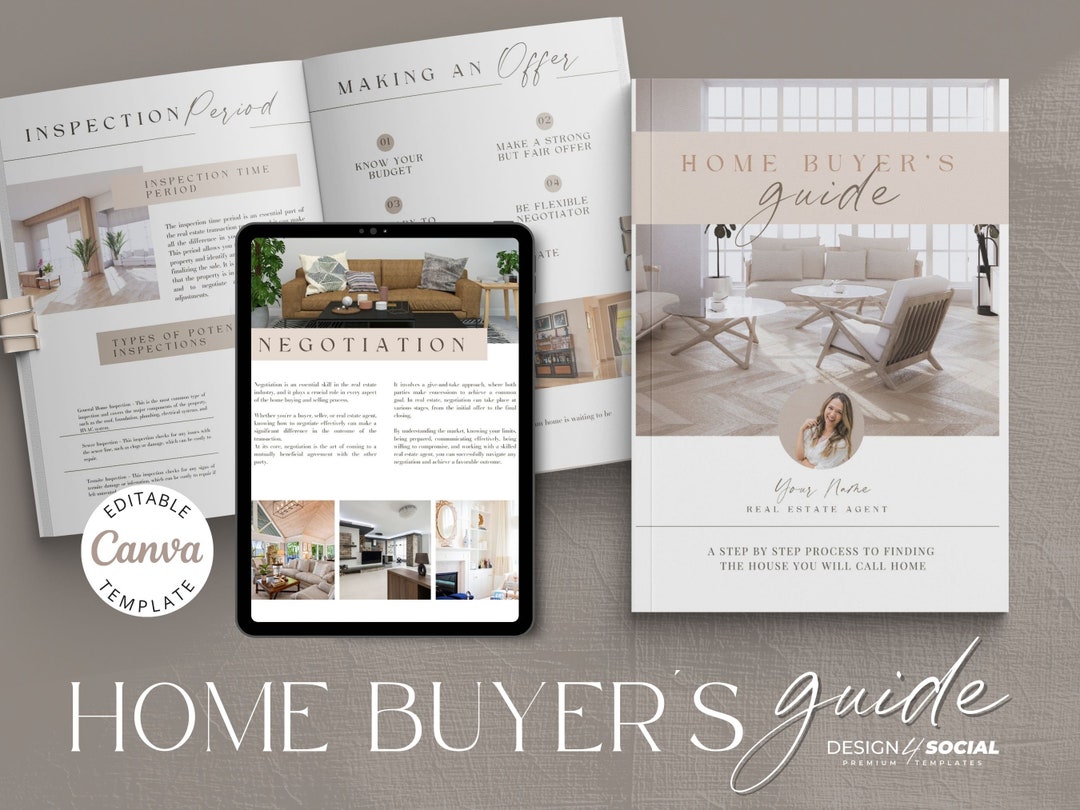 Home Buyer Guide Template 14 Pages Simplify Your Home - Etsy