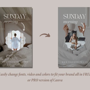 20 Instagram Reel Templates | Influencer Reel Covers | Canva Template ...