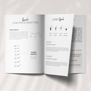 Lash Training Manual | Classic Hybrid Volume Training | Eyelash ...