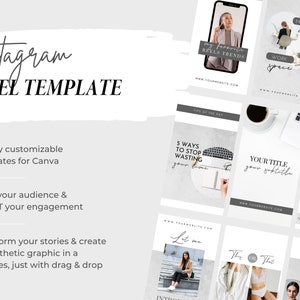UGC Reel Templates | Content Creator Reel Covers | Reel Cover Template ...