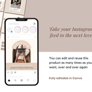 Virtual Assistant Instagram Template | Instagram Virtual Assistant - Etsy