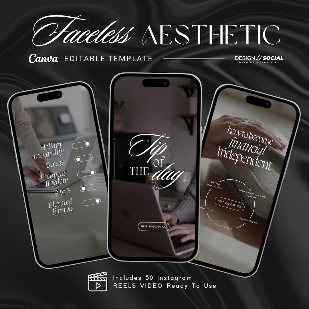 50 Faceless Reels | Instagram Video Reels | Coach Instagram Reels ...