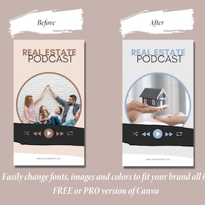 Instagram Reel Templates | Podcast Reel Covers | Reel Cover Template ...