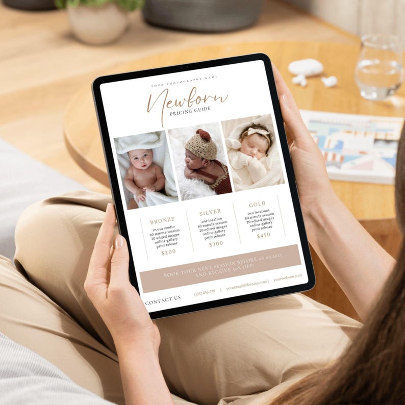 Newborn Photography Pricing Guide | Photography Price List | Newborn ...