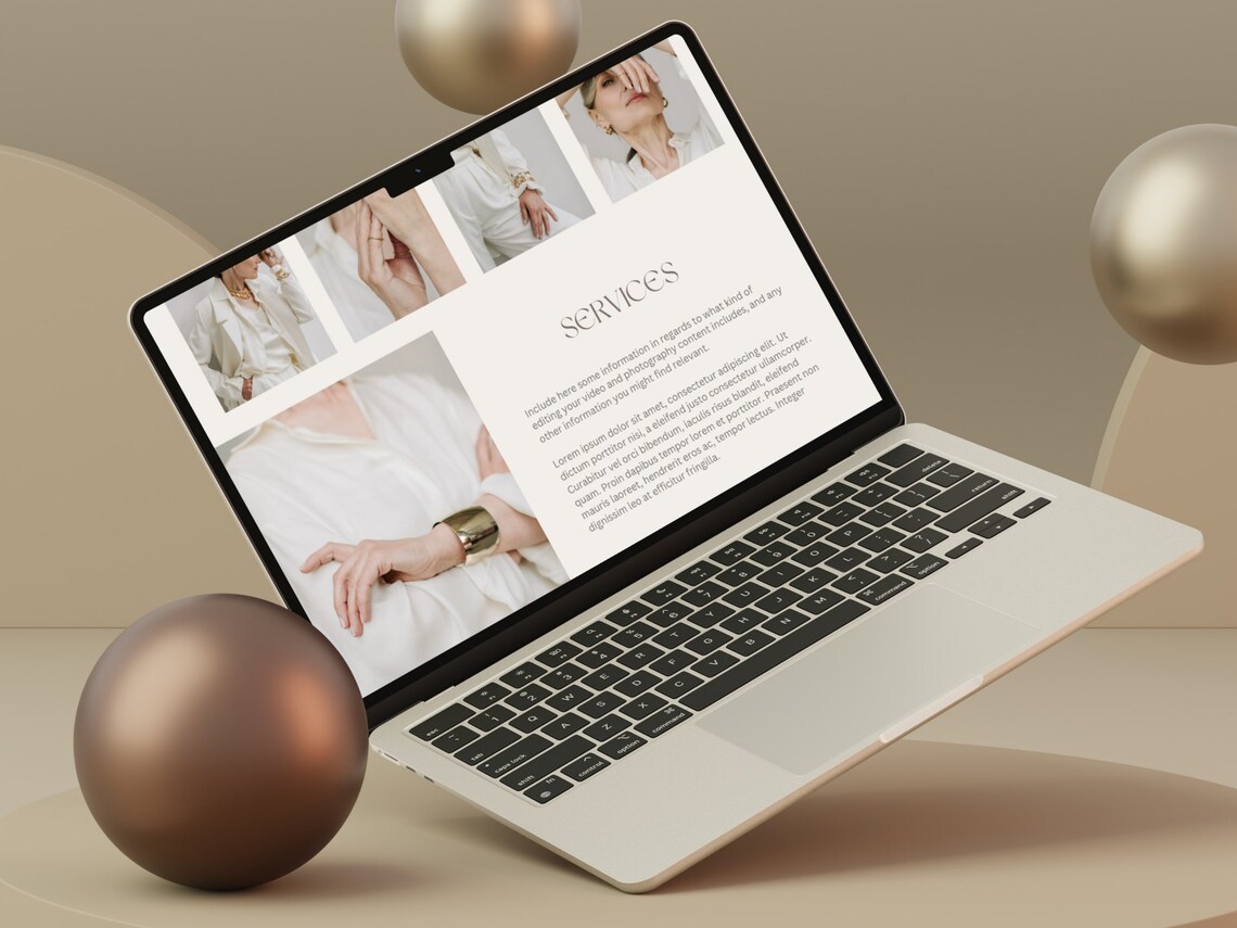 UGC Portfolio UGC Template UGC Media Kit Minimalist Ugc - Etsy