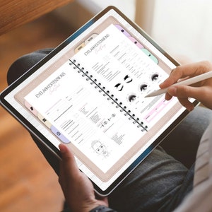 Digital Lash Tech Client Record Book | Digital Client Book | Lash Salon ...