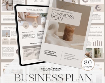 Small Business Plan Template, Start up Workbook, Business Plan Analysis ...