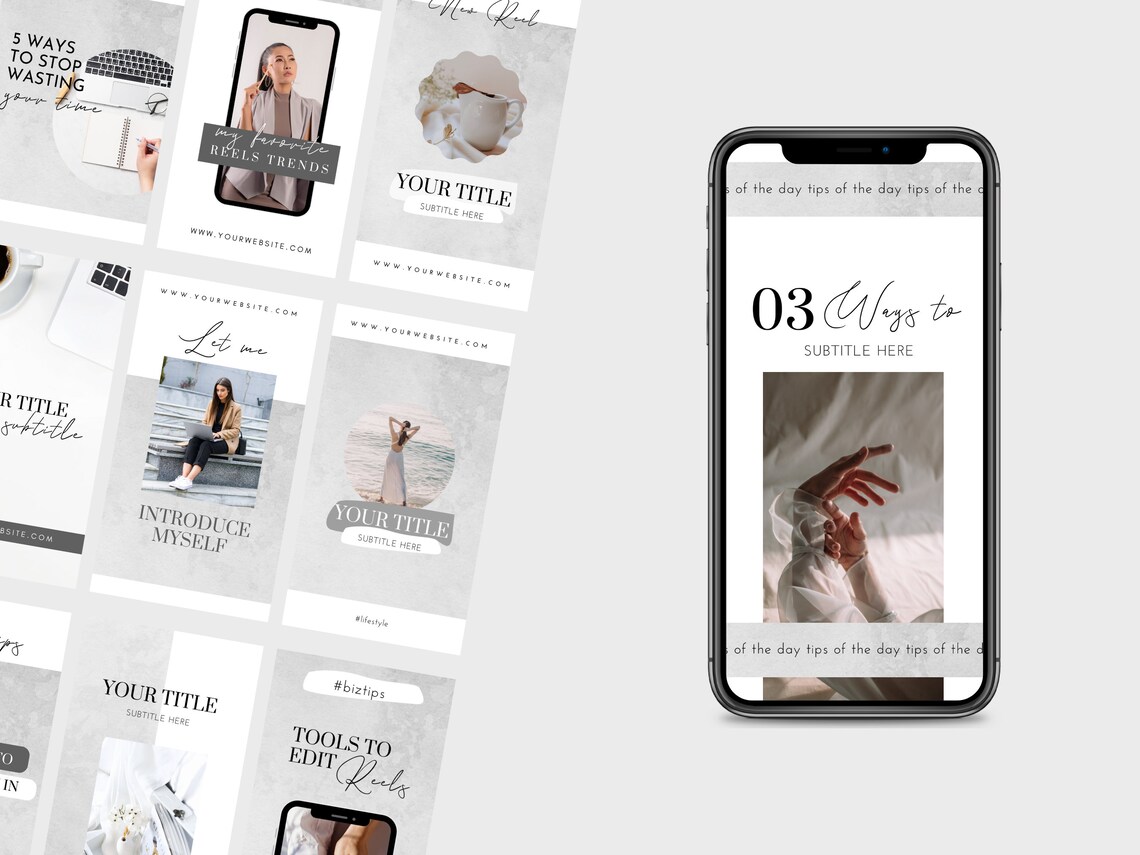 UGC Reel Templates Content Creator Reel Covers Reel Cover - Etsy