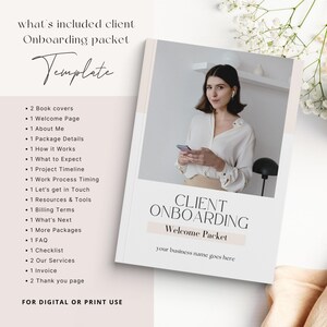 Client Welcome Packet | Onboarding Template | Client Welcome Guide ...