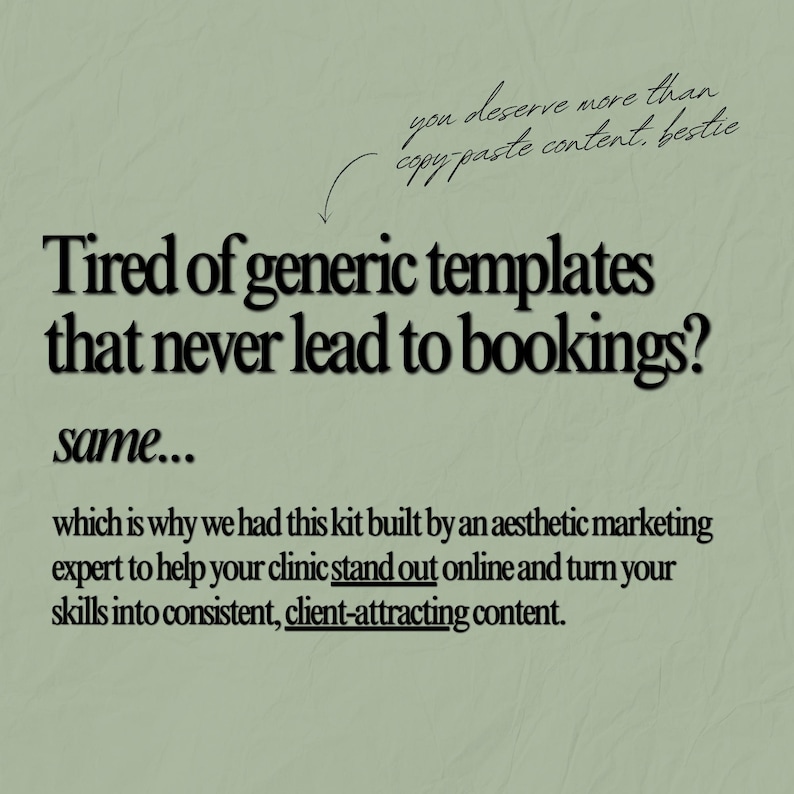 Aesthetic Clinic Instagram Templates | Medspa Social Media Kit (canva ...