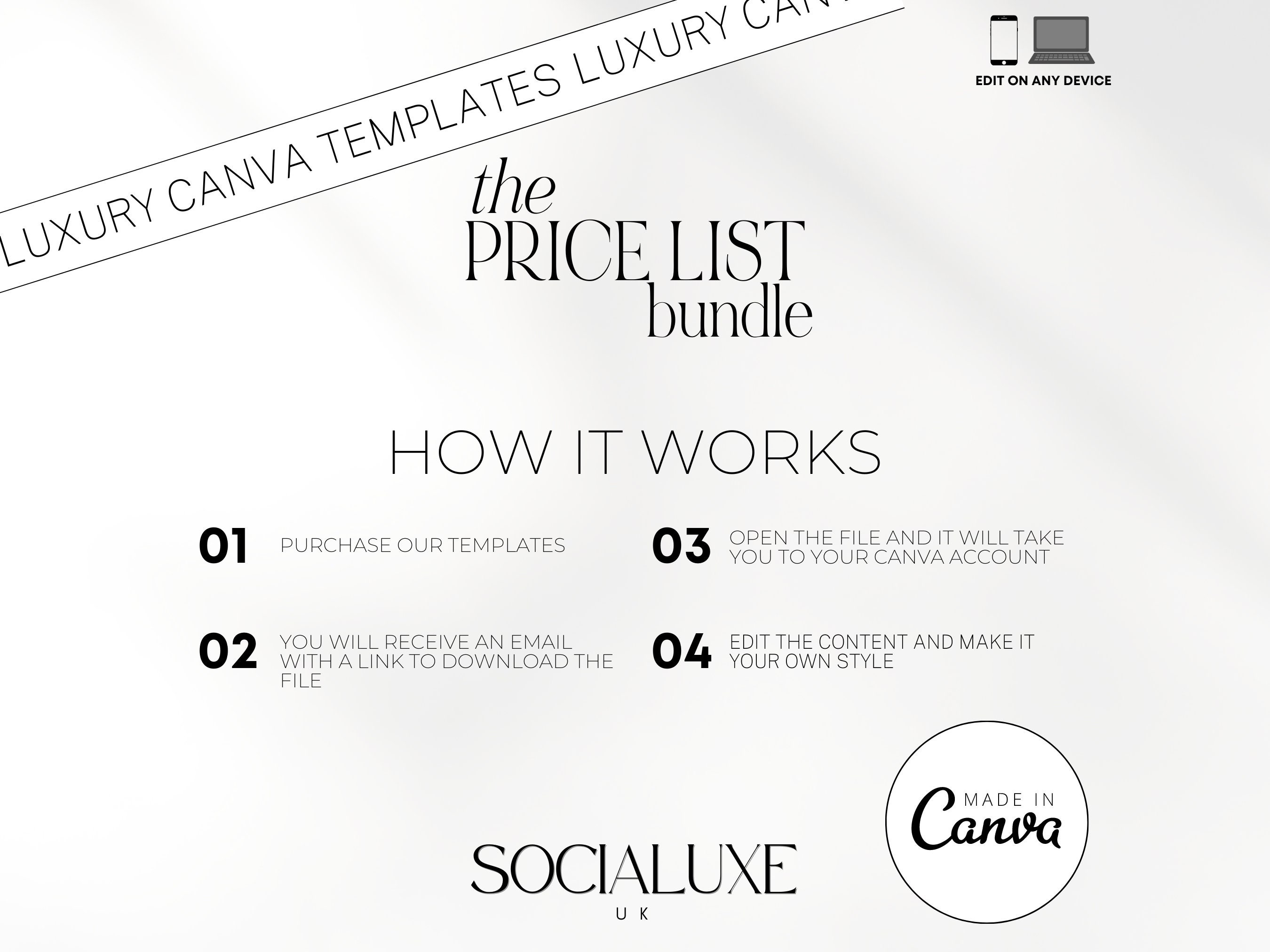 PRICE LIST Template Editable Printable Price Sheet Price Etsy price-list-template-editable-printable-price-sheet-price-etsy