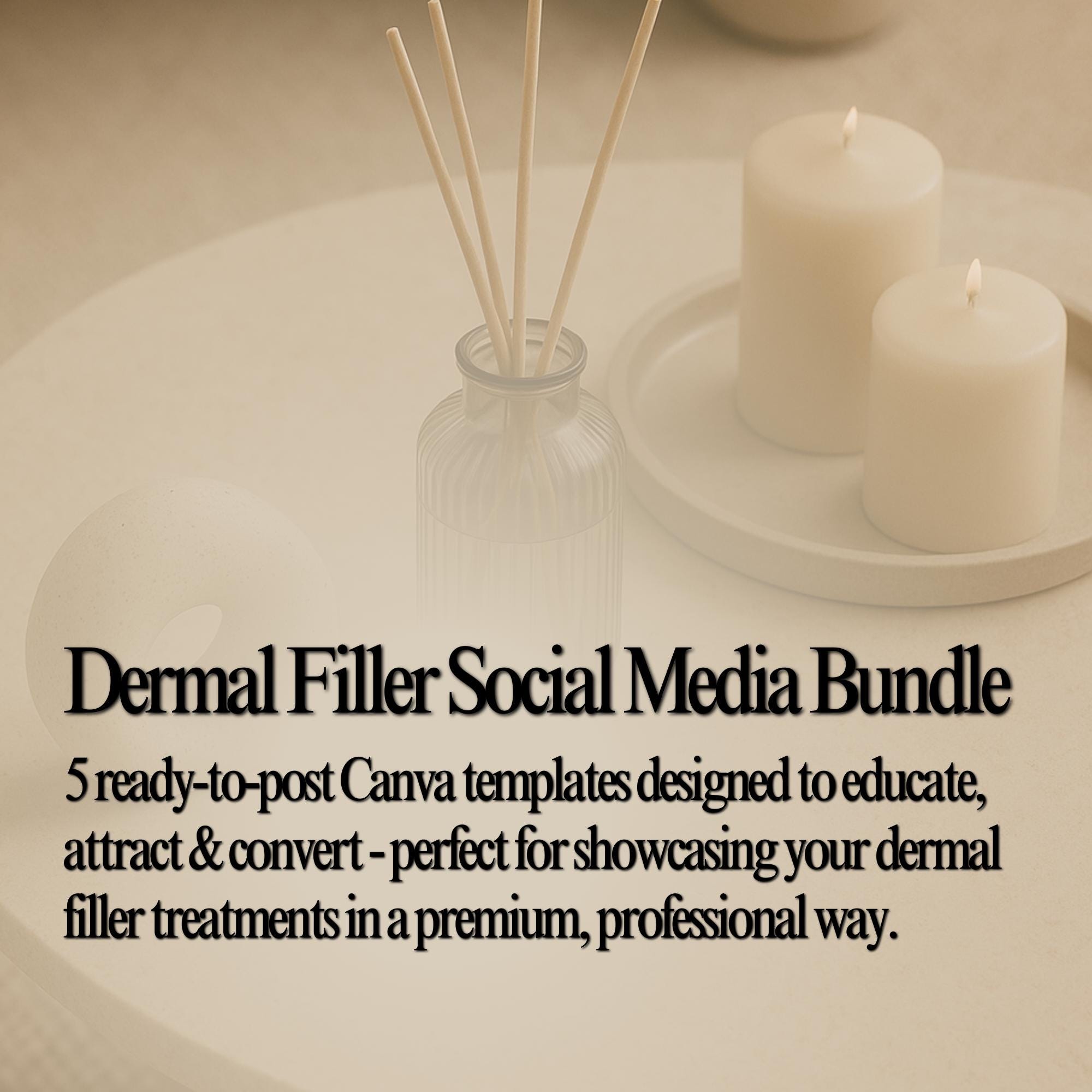 Dermal Filler Instagram Templates | Clinic Canva Posts (canva Pro) - Etsy