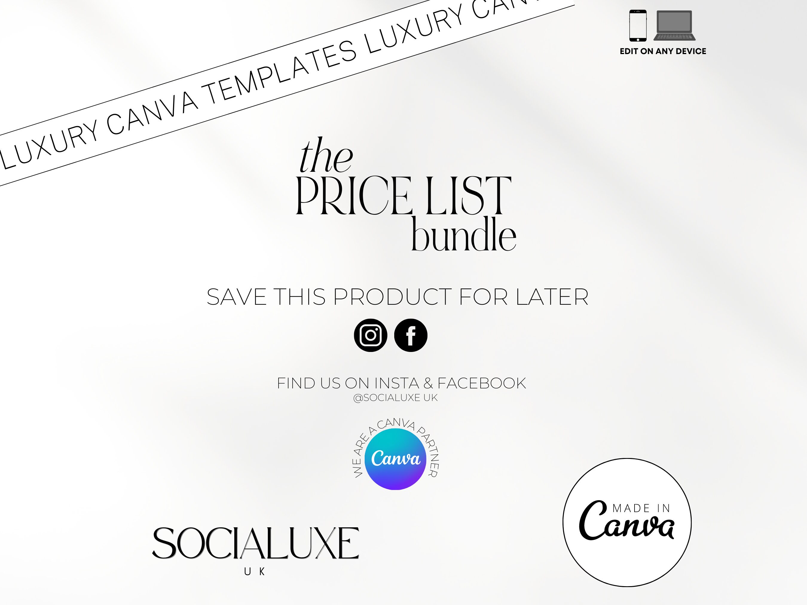 PRICE LIST Template Editable Printable Price Sheet Price Etsy UK price-list-template-editable-printable-price-sheet-price-etsy-uk