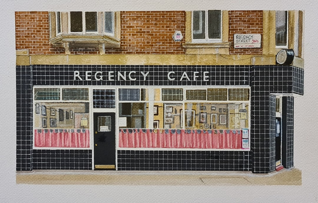 The Regency Cafe, London - Etsy
