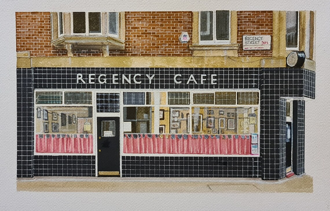 The Regency Cafe, London - Etsy UK
