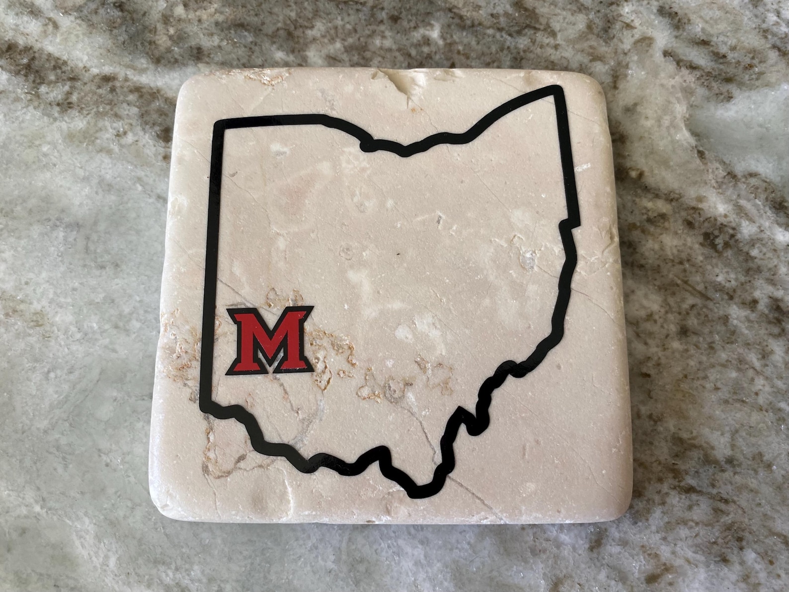 Miami University Coasters, Miami University Gift - Etsy