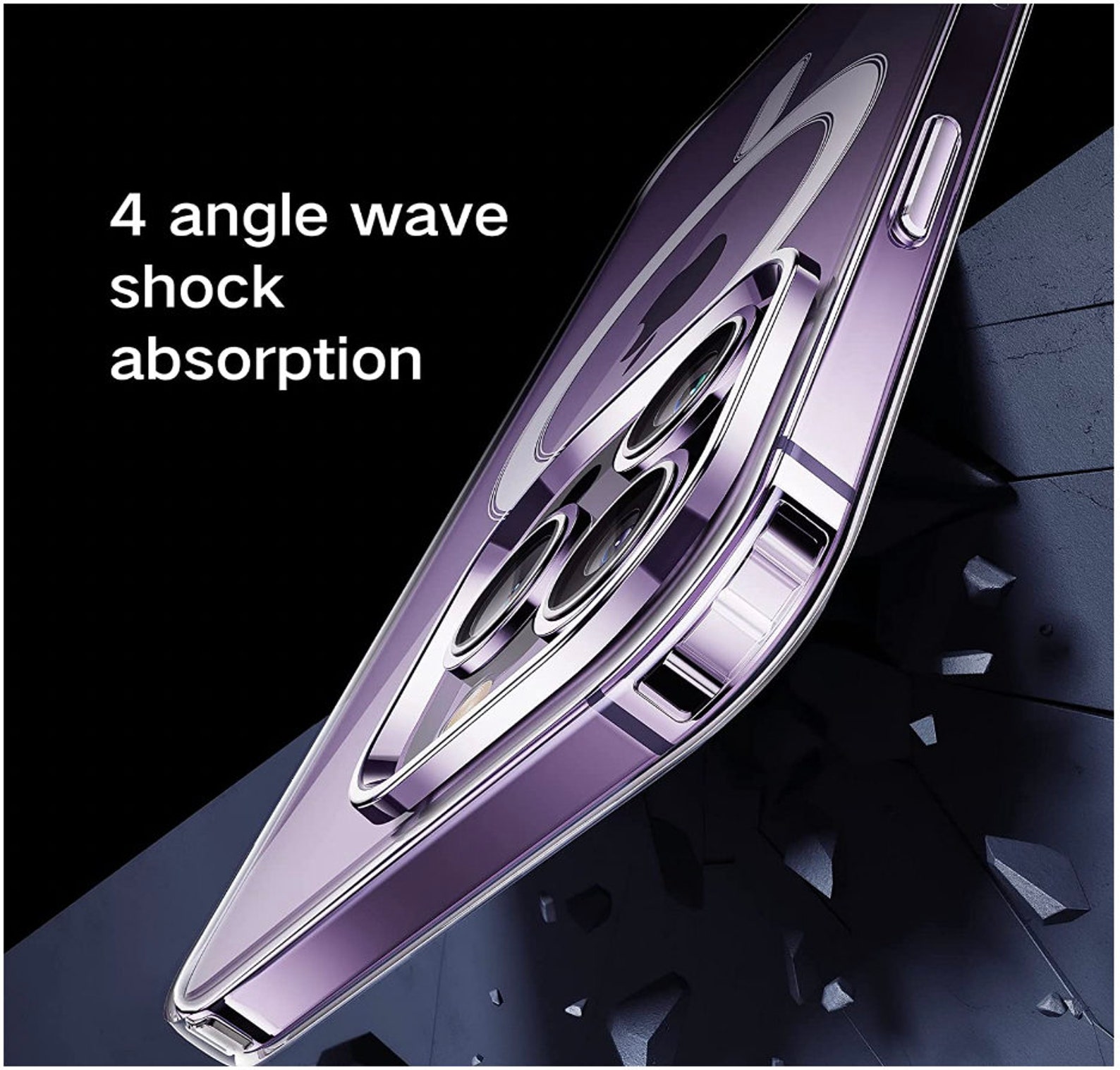 Magsafe Transparent Wireless Charging Clear Phone Case for - Etsy