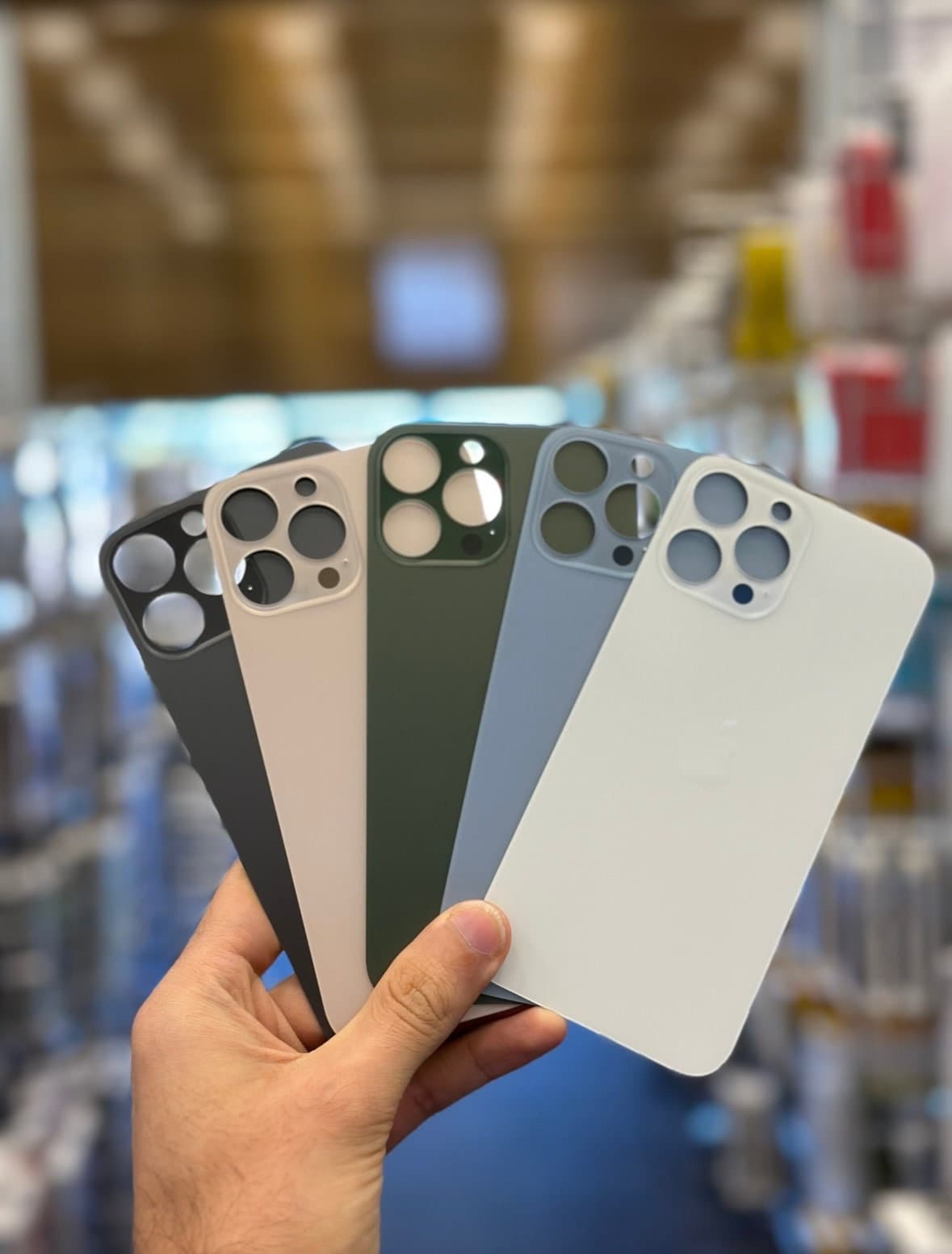 Iphone 13 Pro Max Back Glass Replacement Part Big Hole - Etsy