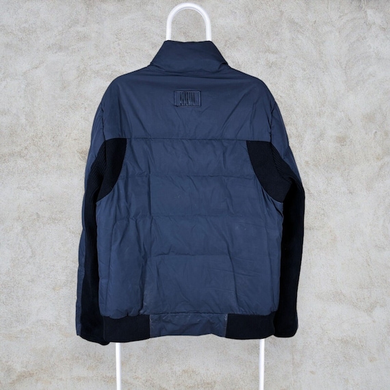 Emporio Armani EA7 Puffer Jacket Down Fill Navy Blue … - Gem