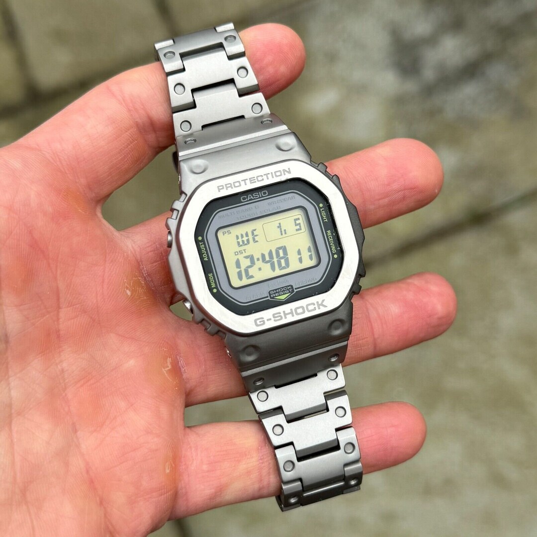 Casio G-shock Titanium Mod Full Metal Square GW-B5600SL - Etsy