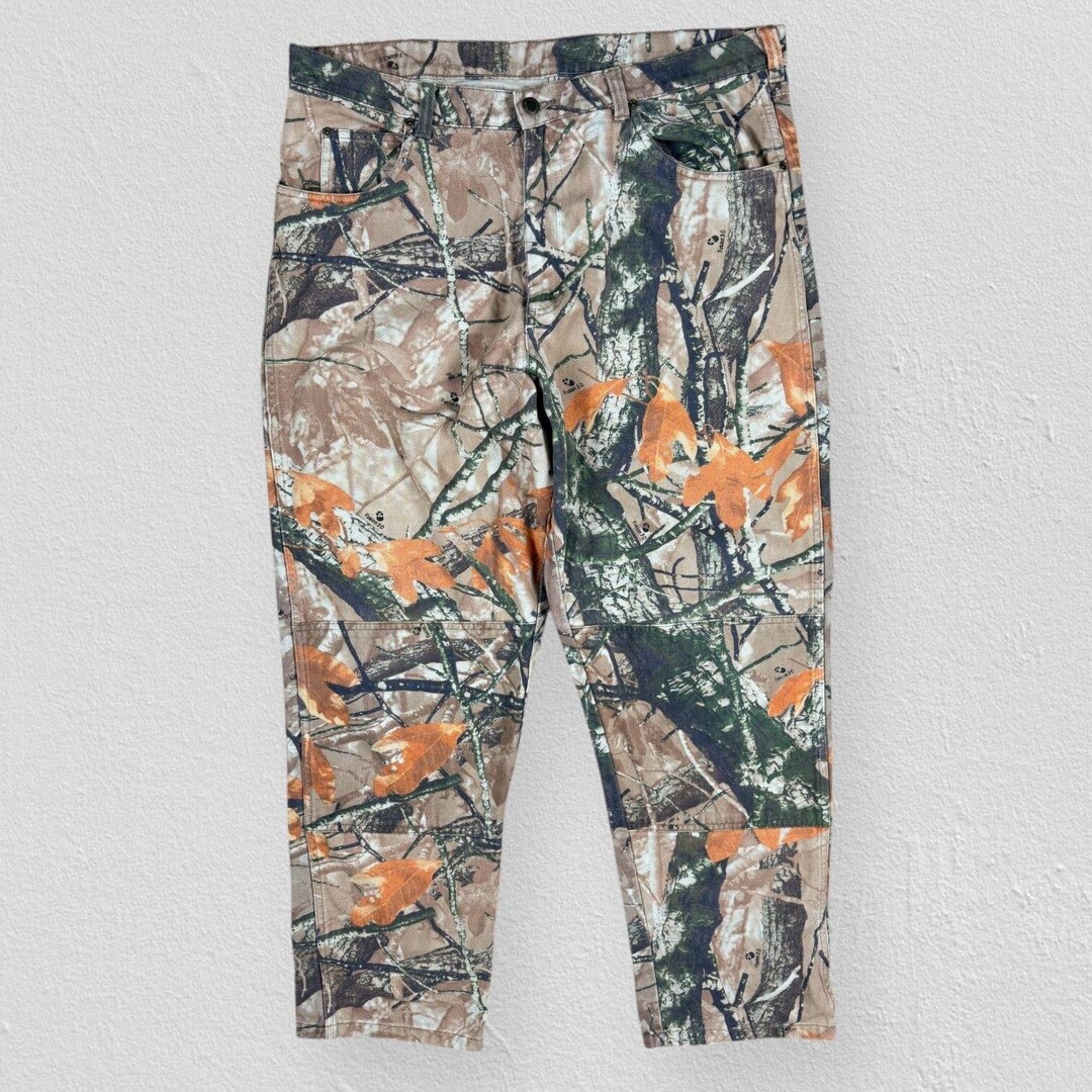 Wrangler Realtree Camo Denim Jeans Mens W36 L30 - Etsy