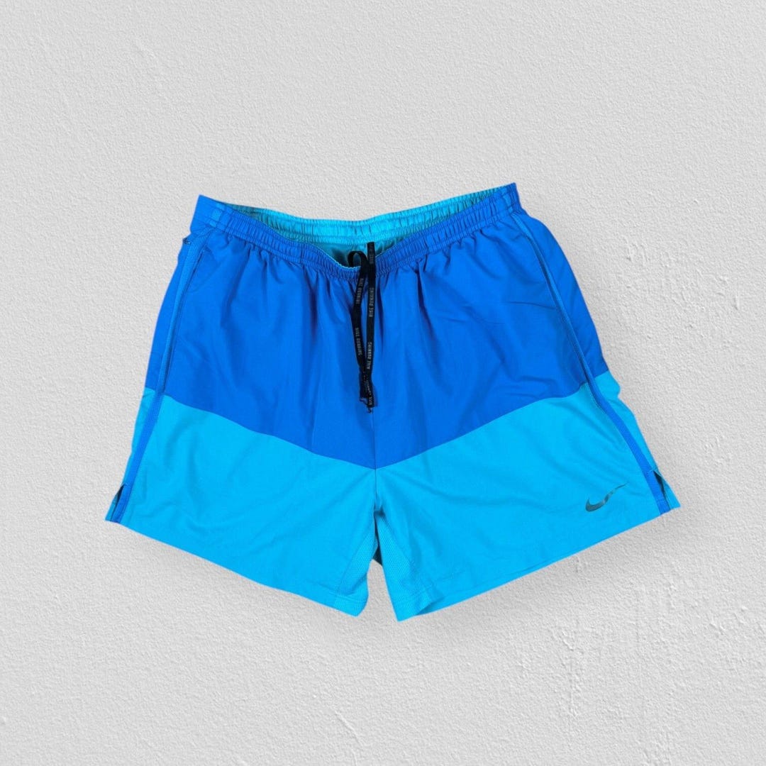 Nike Blue Running Shorts Dri-fit Mens Medium - Etsy