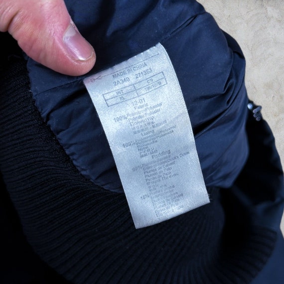 Emporio Armani EA7 Puffer Jacket Down Fill Navy Blue … - Gem