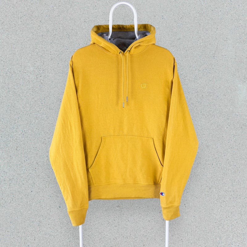 Yellow Hoodie - Etsy