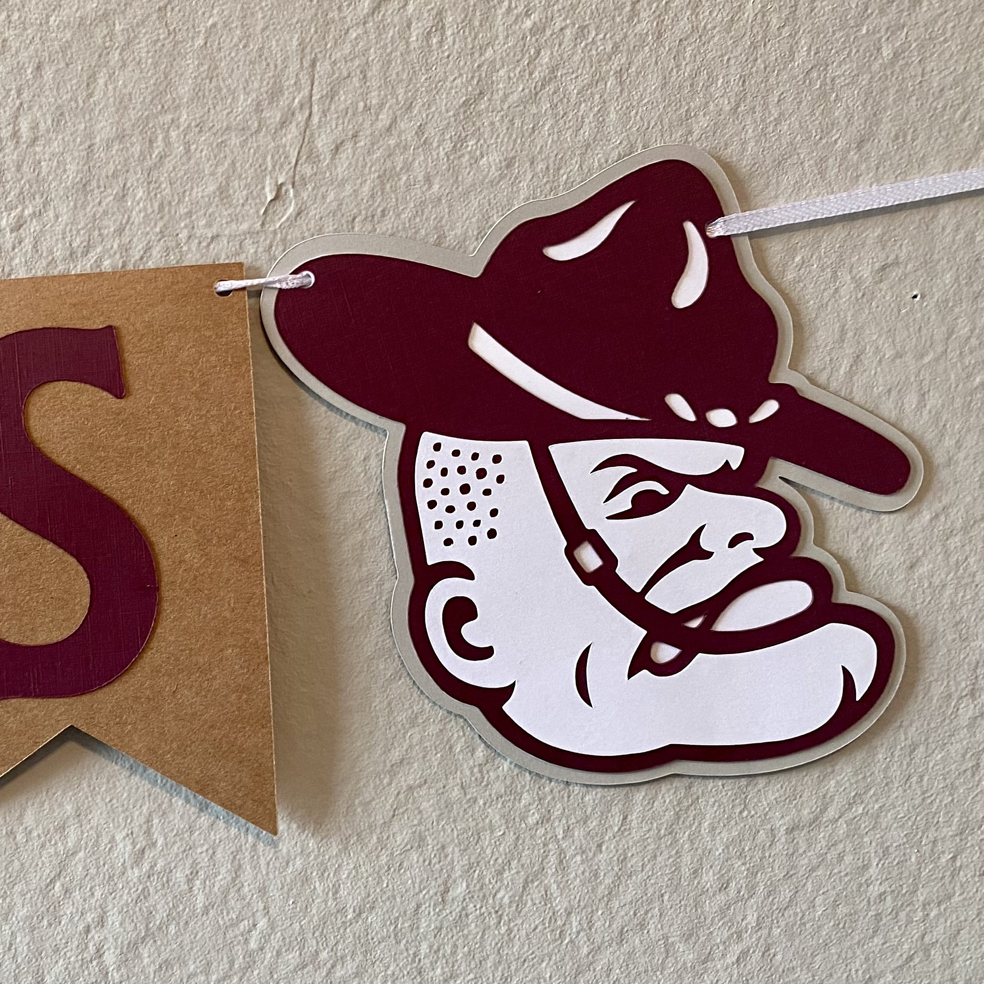 Aggie Banner Aggie Garland Gig'em Aggies - Etsy