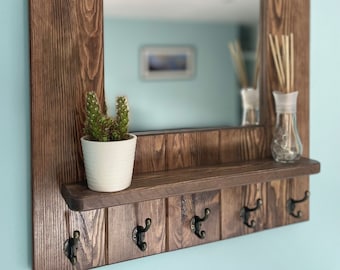 Mirror Coat Rack - Etsy