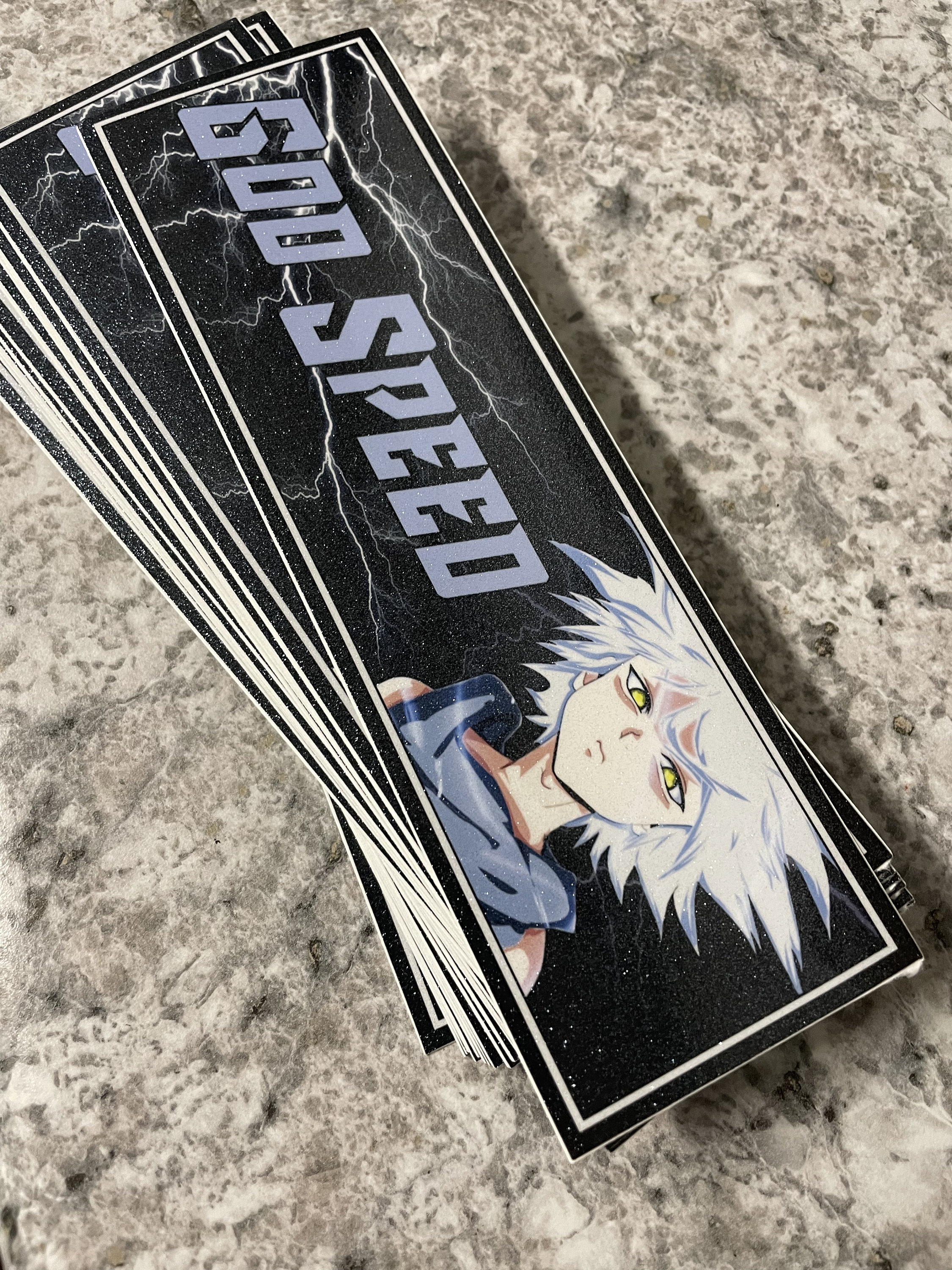 God Speed Anime Decal - Etsy
