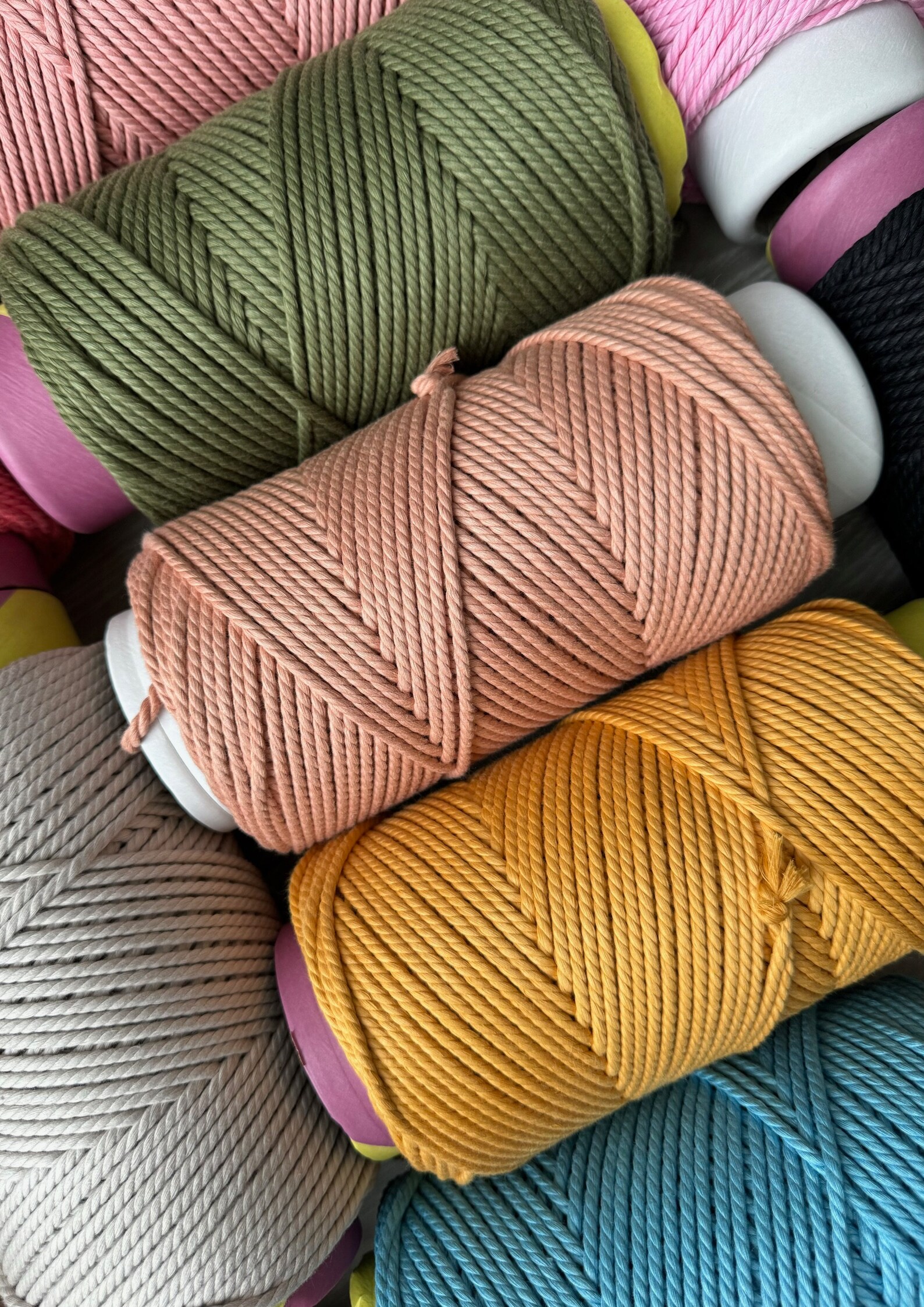 Twisted Rope 4mm 500gr, Premium Quality, OEKOTEX Certified - Etsy