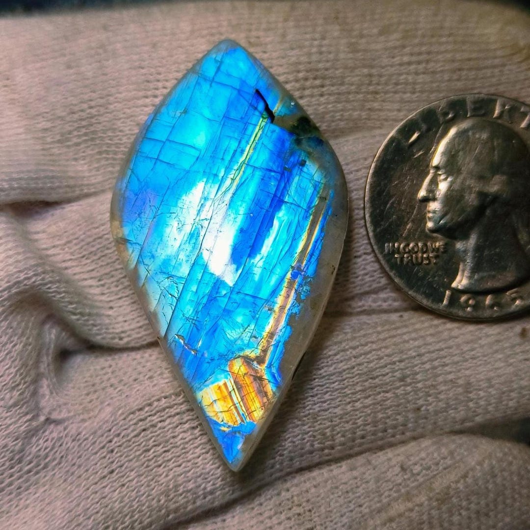 Super Flashy Natural Rainbow Moonstone Cabochon, Fancy Shape Smooth ...