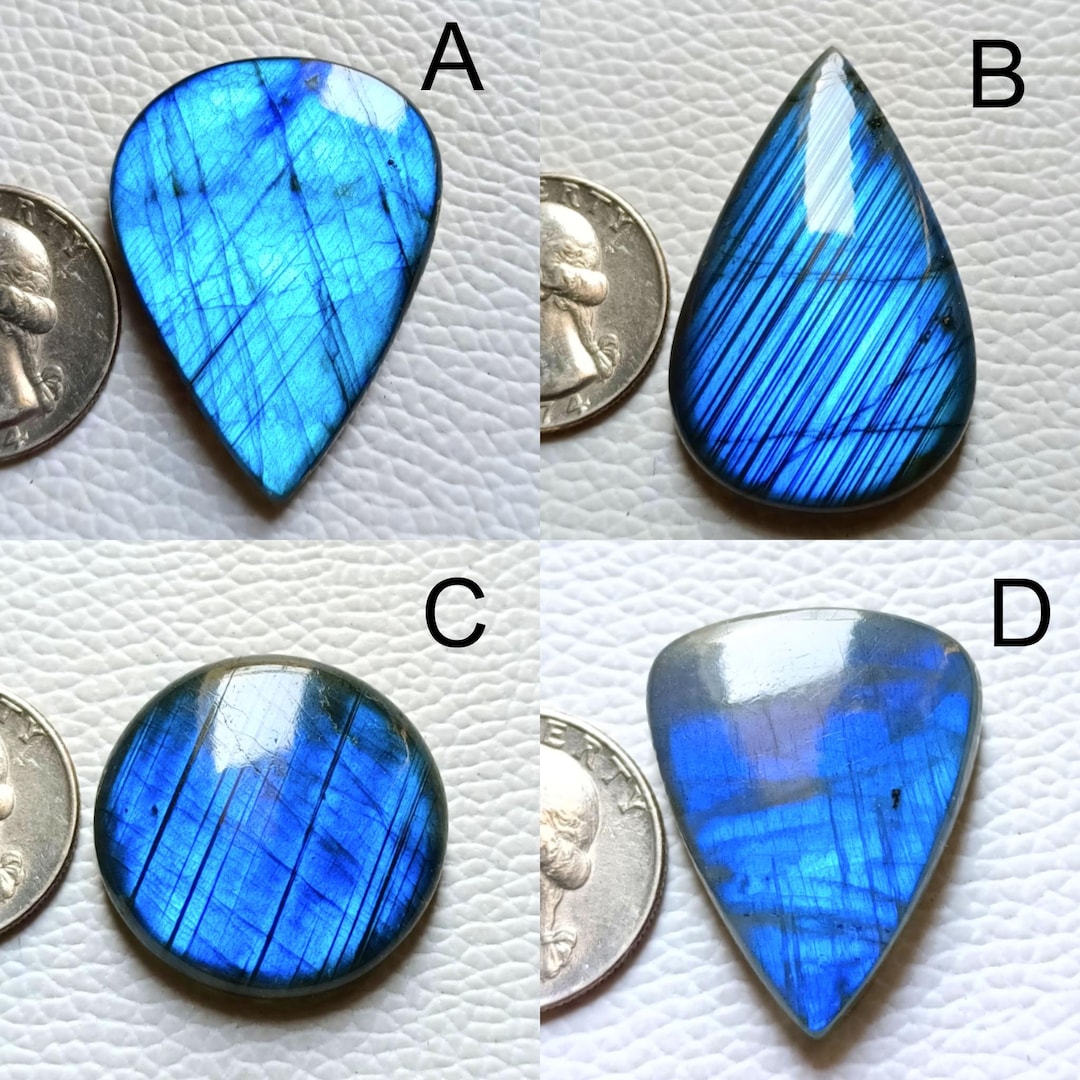 Vary High Quality Labradorite Blue Fire Labradorite Both Side Polished ...
