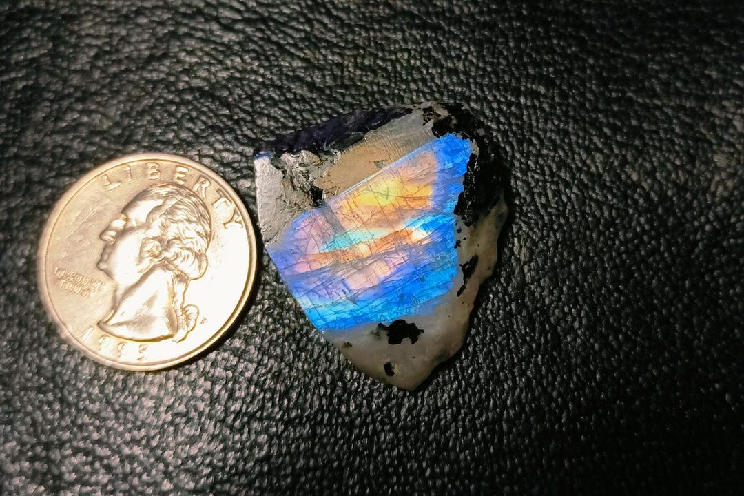 A One Quality ~ Natural Moonstone Slab, Moonstone Raw, Gemstone Raw ...