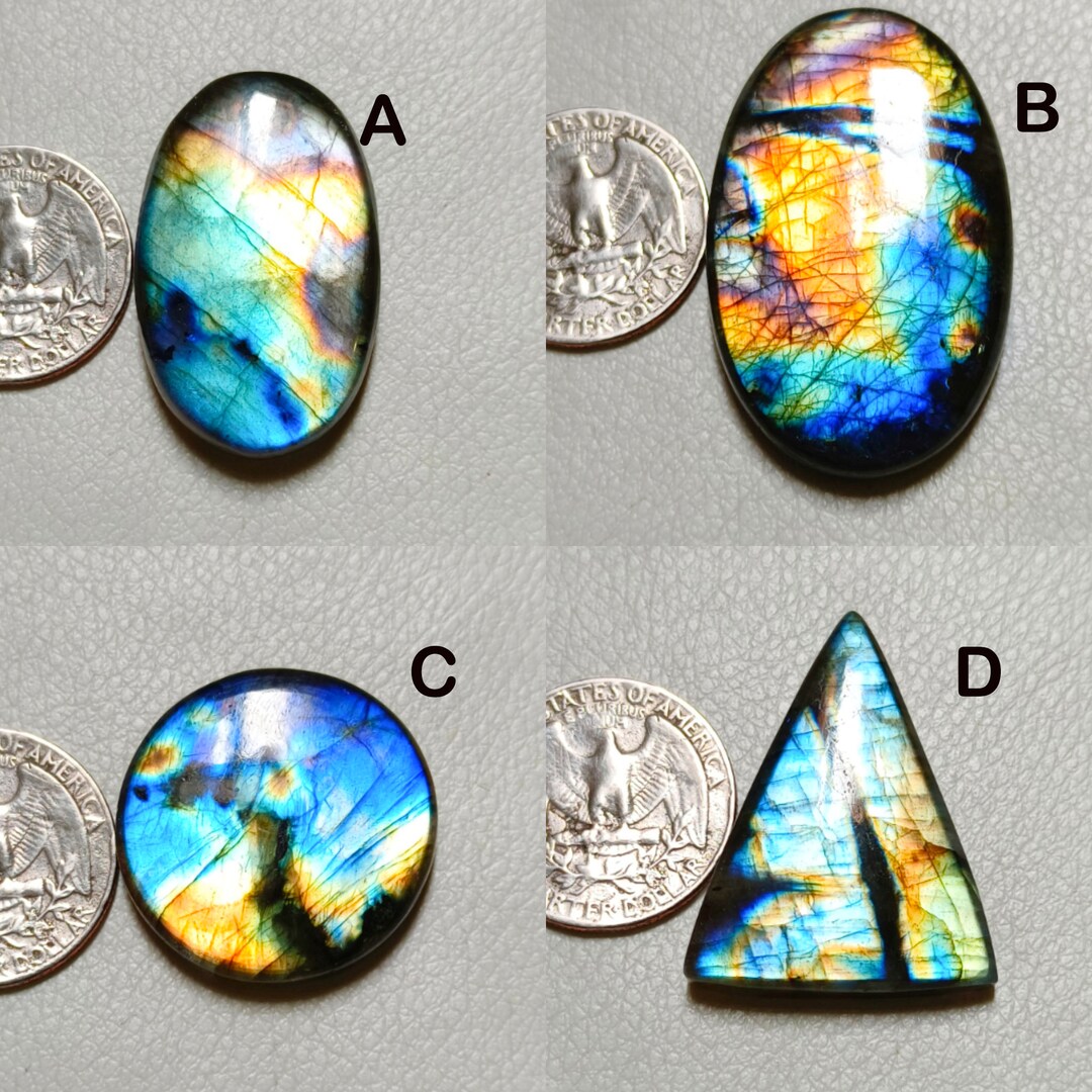 AAA Quality Labradorite Multi fire stone, Amazing purple & Blue Multi ...