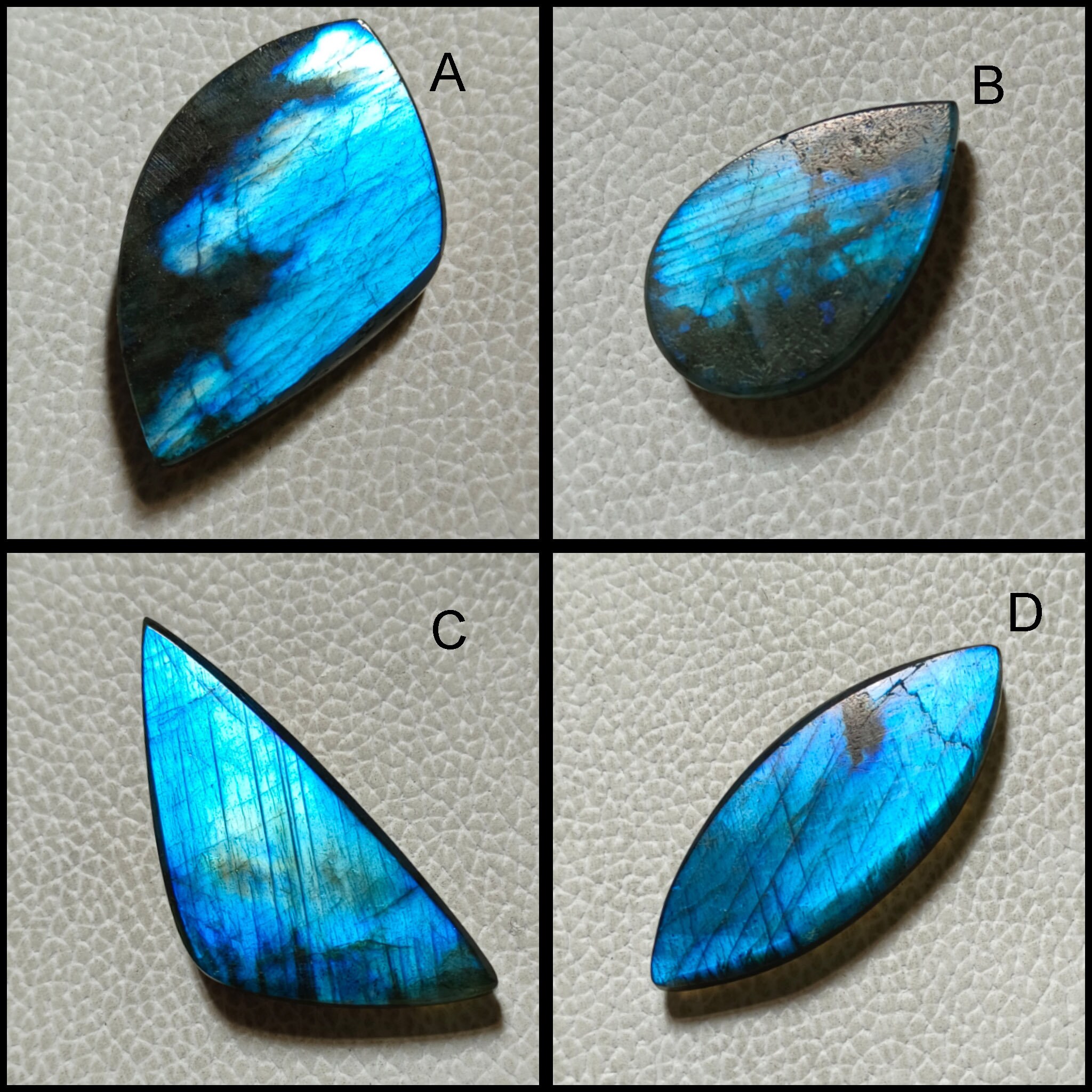 Unique Blue Labradorite, Natural Labradorite Cabochon, Best Quality ...