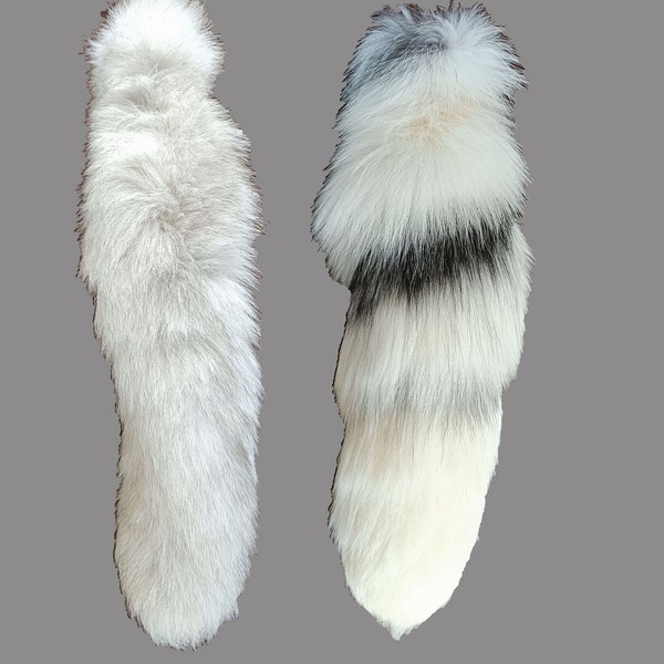 Arctic Fox Tail - Etsy