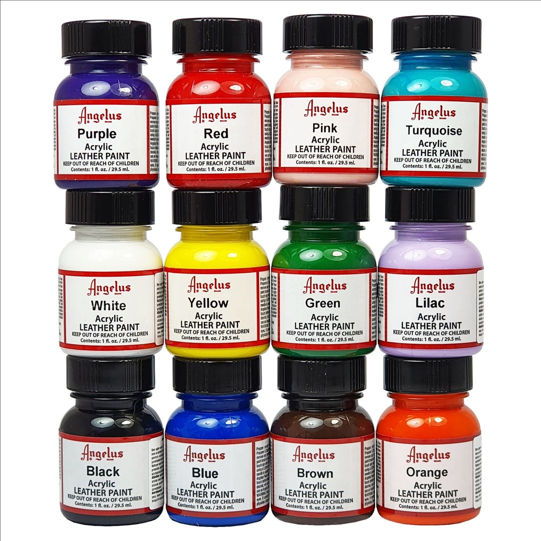Angelus Kit 12 Colors 2 - 1oz (29ml) - Etsy