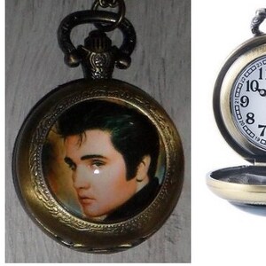 Elvis Presley Pocket Watch - Etsy