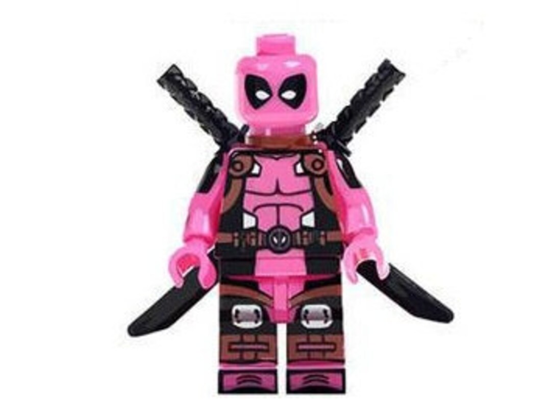 Custom Handmade Designed Minifigure Deadpool. Printed on - Etsy